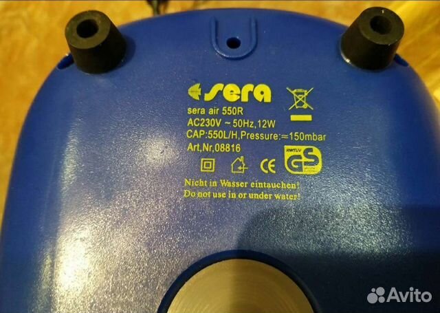 Компрессор Sera air 550R plus