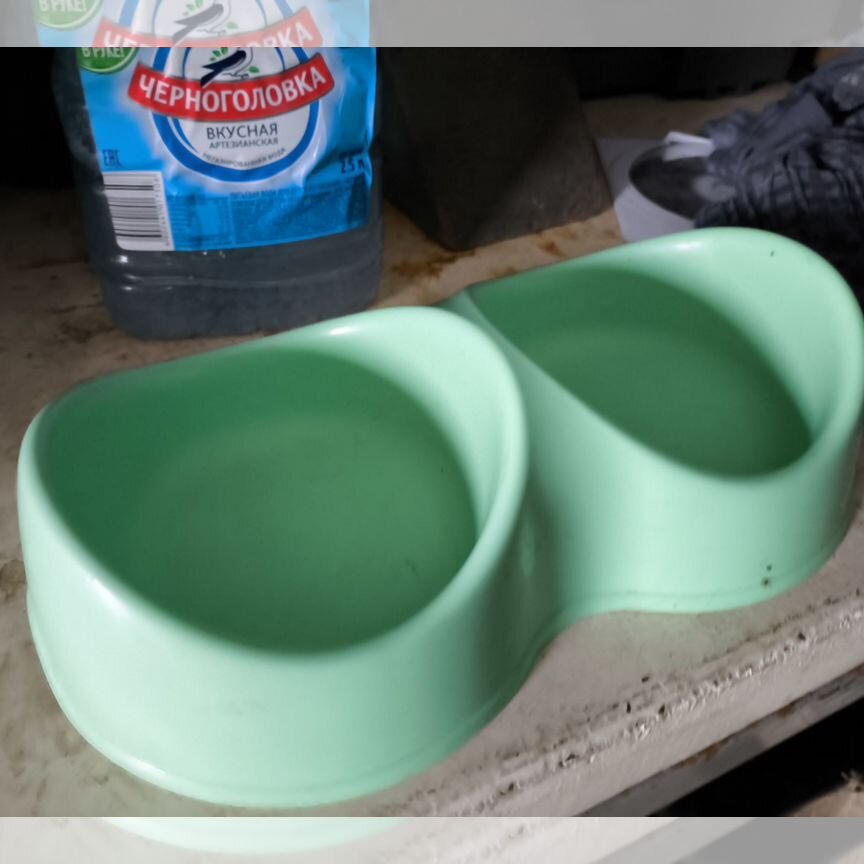 Миска пластиковая двойная Gammа