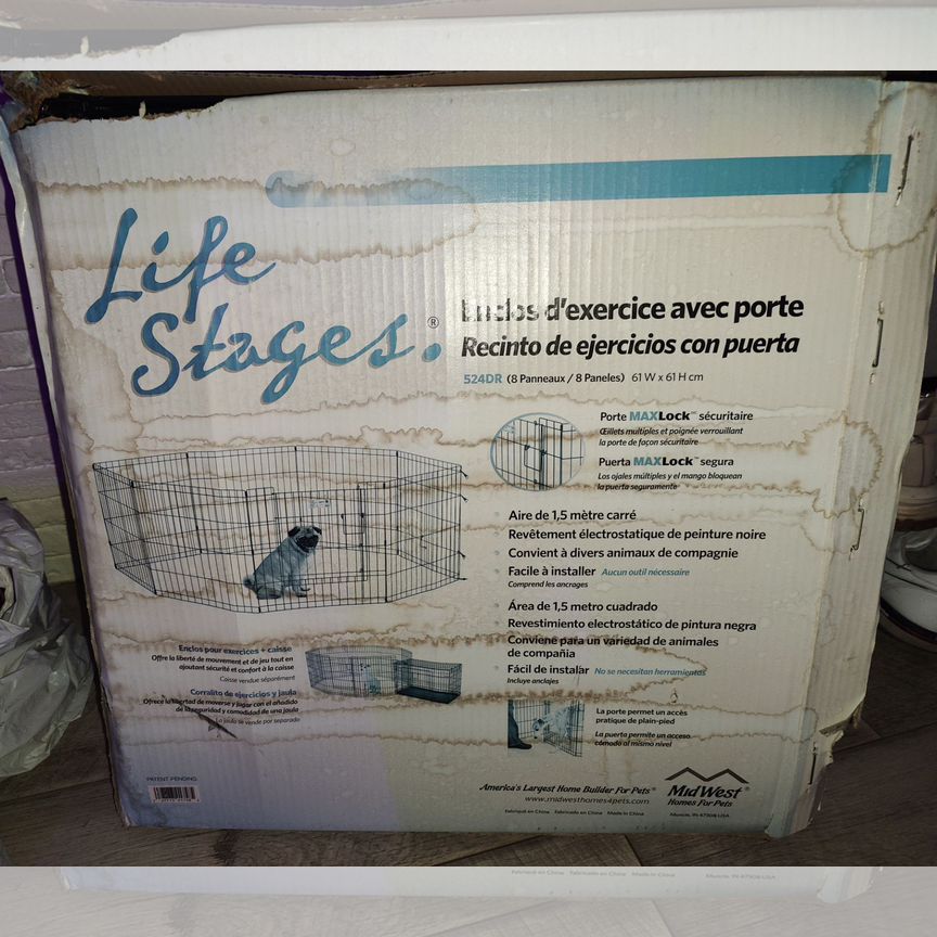 Вольер для собак life stages