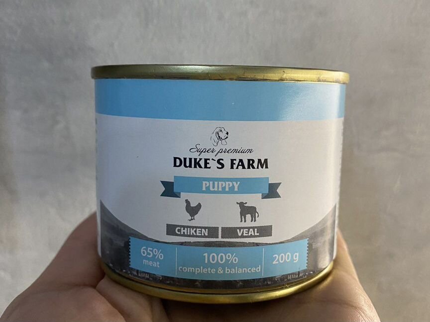 Корм Duke's Farm консервы