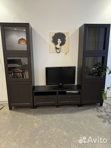 Стенка в гостиную со шкафом под тв бу IKEA купить в Самаре | Товары для ...