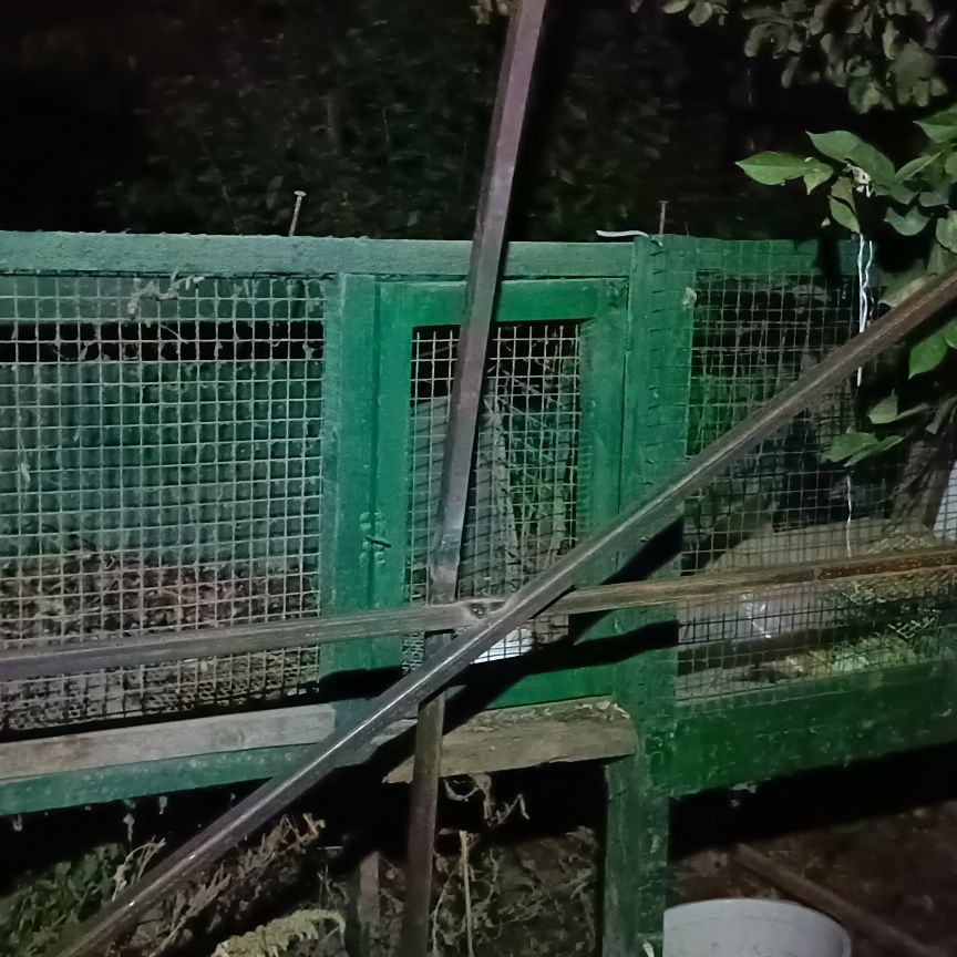 Крольчатник дом для кроликов, кроличья клетка