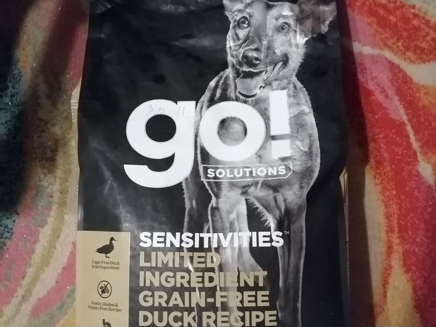 Корм GO Solutions беззерновой с уткой
