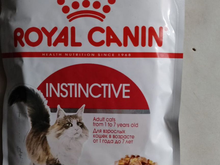 Влажный корм для кошек royal canin
