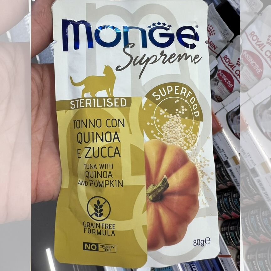 Корм для кошек monge