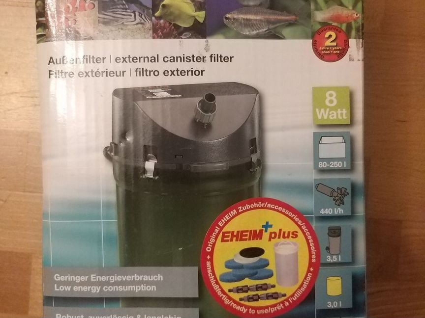 Внешний фильтр Eheim Classic 250 2213020 аквариум