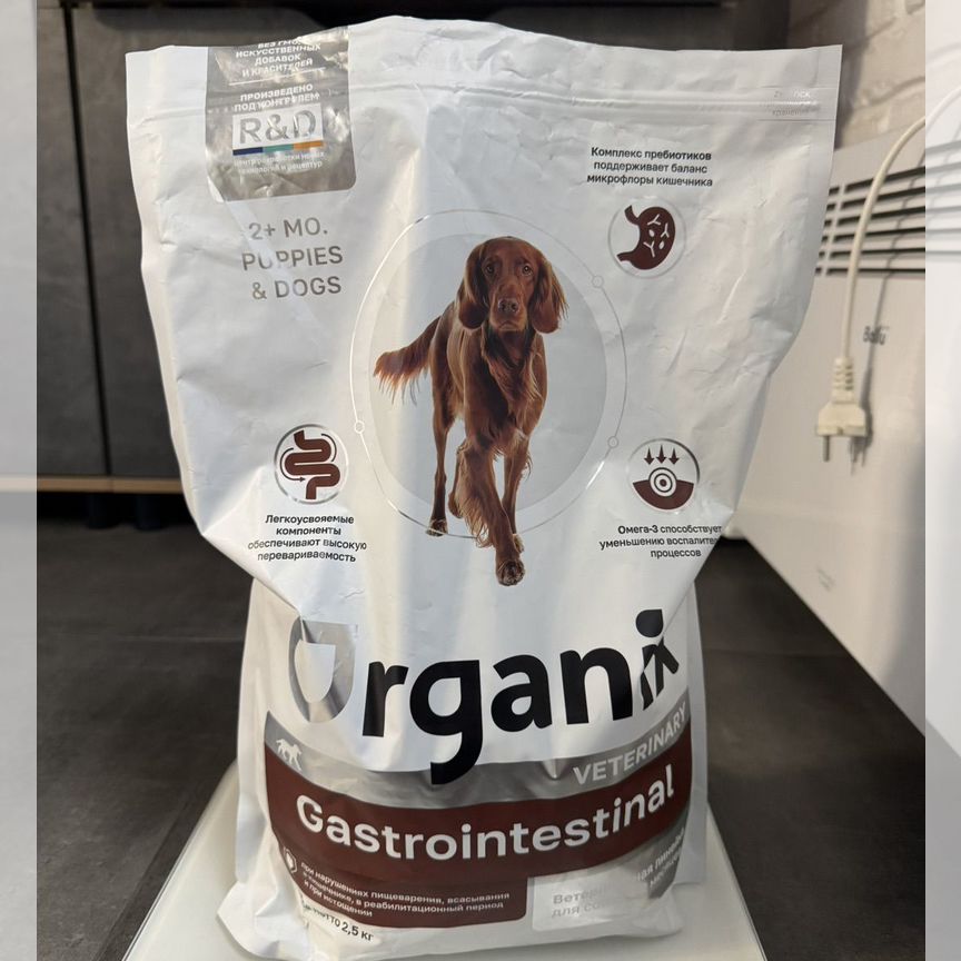 Лечебный корм organix gastrointestinal