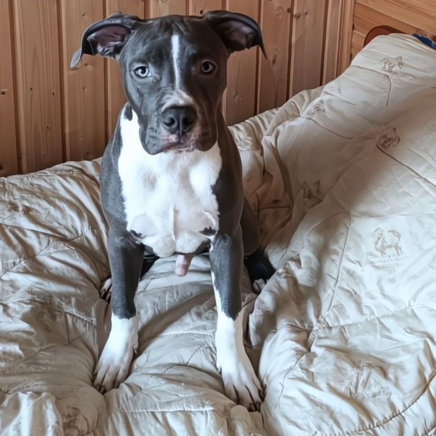 Американский стаффордширский терьер, щенок