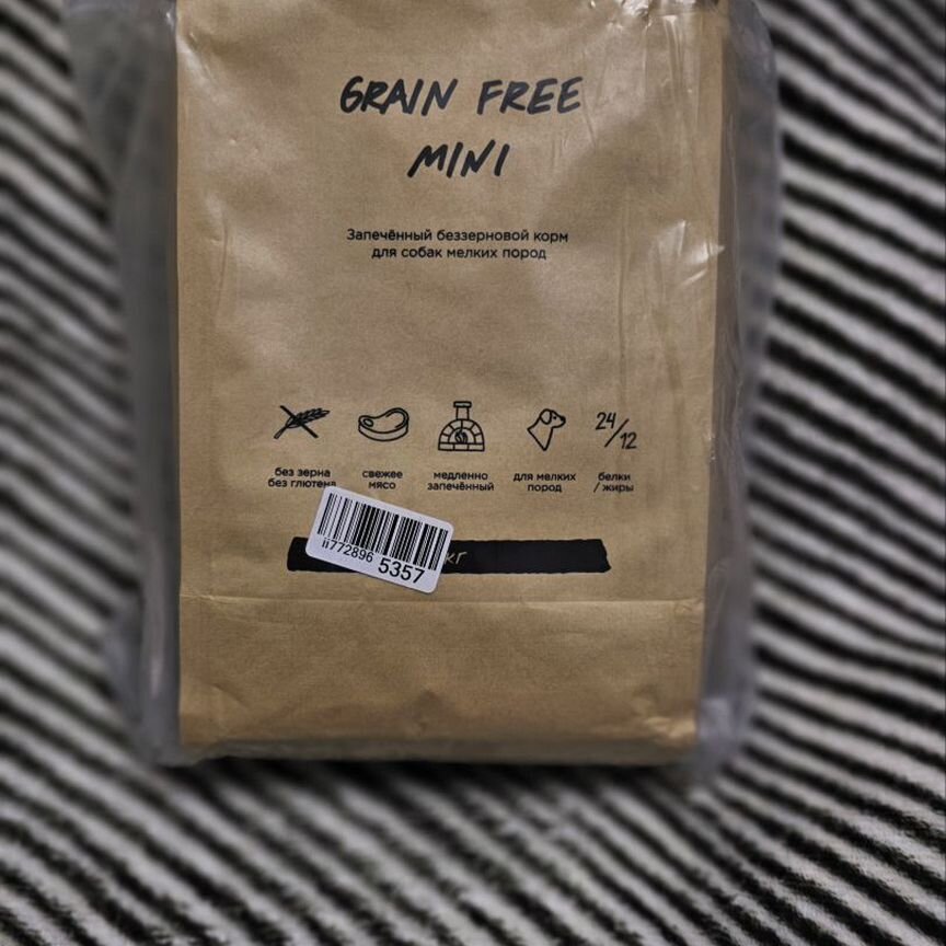 Корм для собак grain free mini