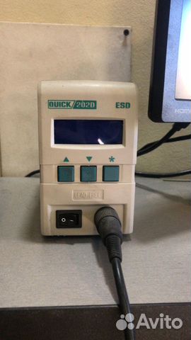 Паяльная станция Quick 202D ESD купить в Москве | Электроника | Авито