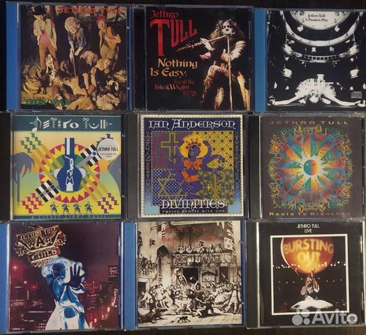 Jethro tull cd фирменные купить в Москве | Хобби и отдых | Авито
