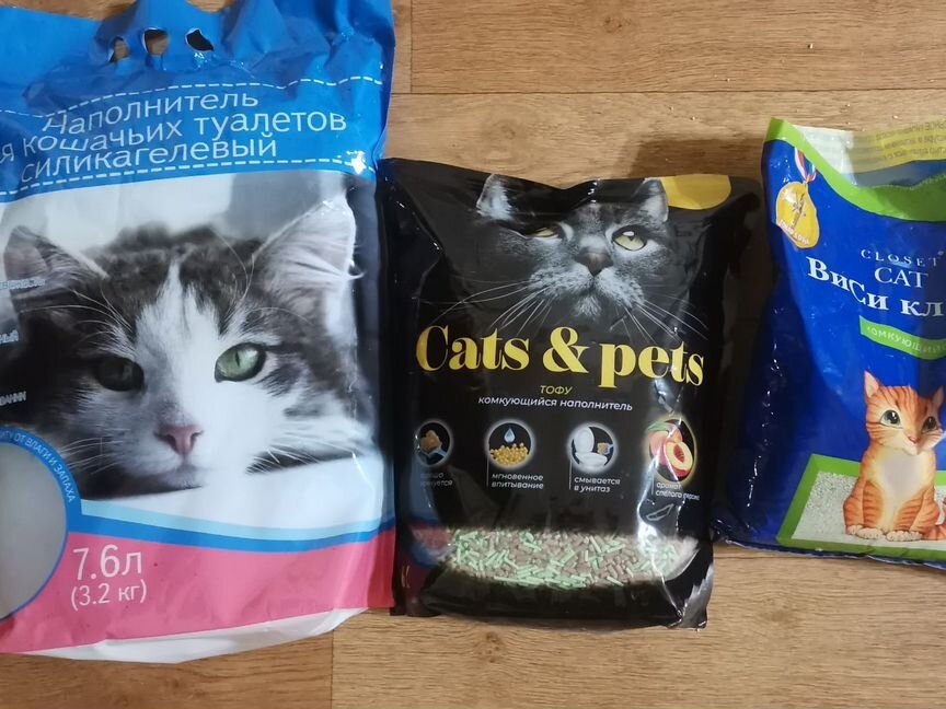 Наполнитель для кошачьего туалета
