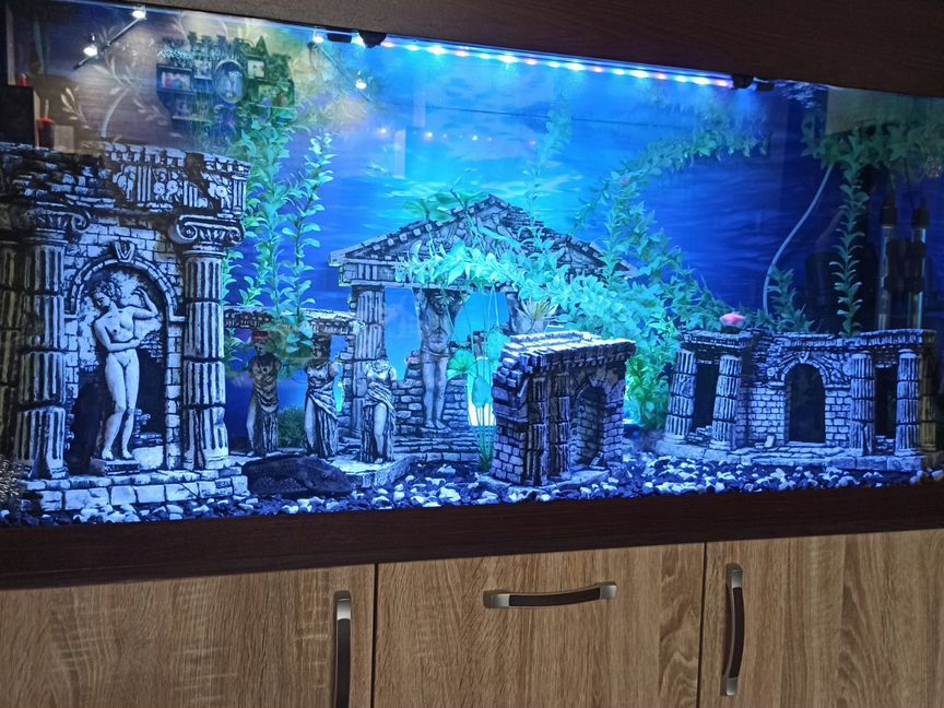 Аквариум с тумбой 360 литров