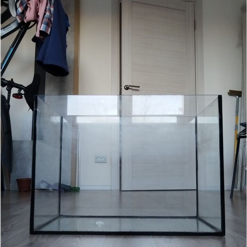 Аквариум 60л нагреватель декор