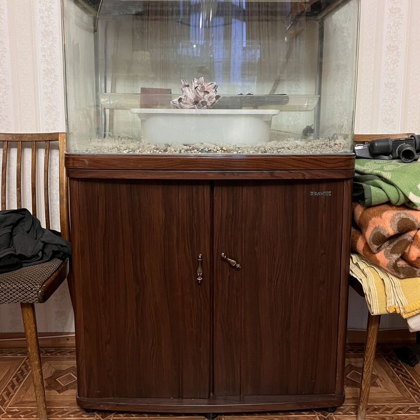 Аквариум 160 л с тумбой