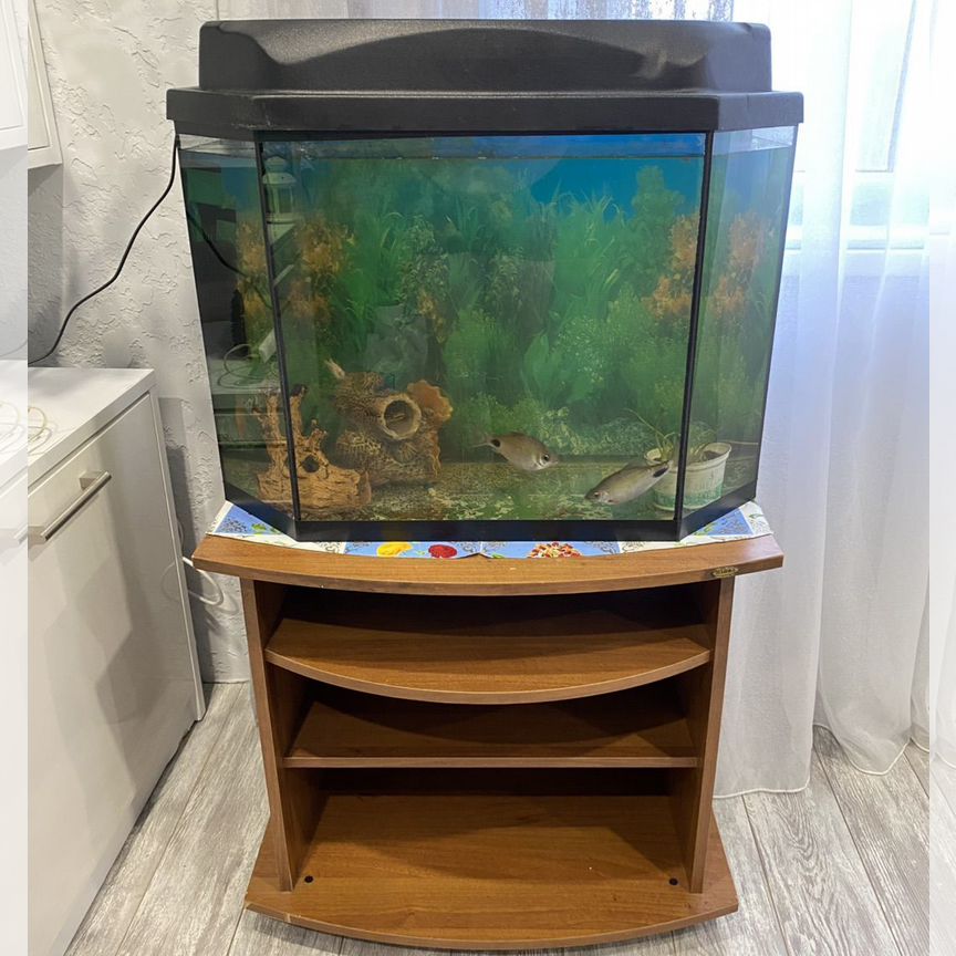 Аквариум с тумбой 150 л