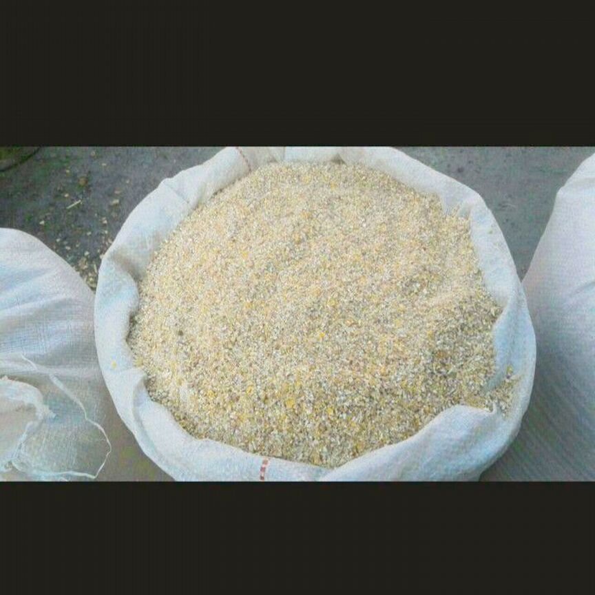 Дроблёнка, зерно, ячмень