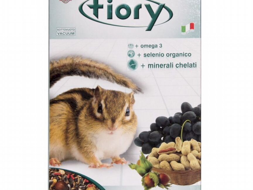 Fiory Scoiattoli корм для белок 850 гр