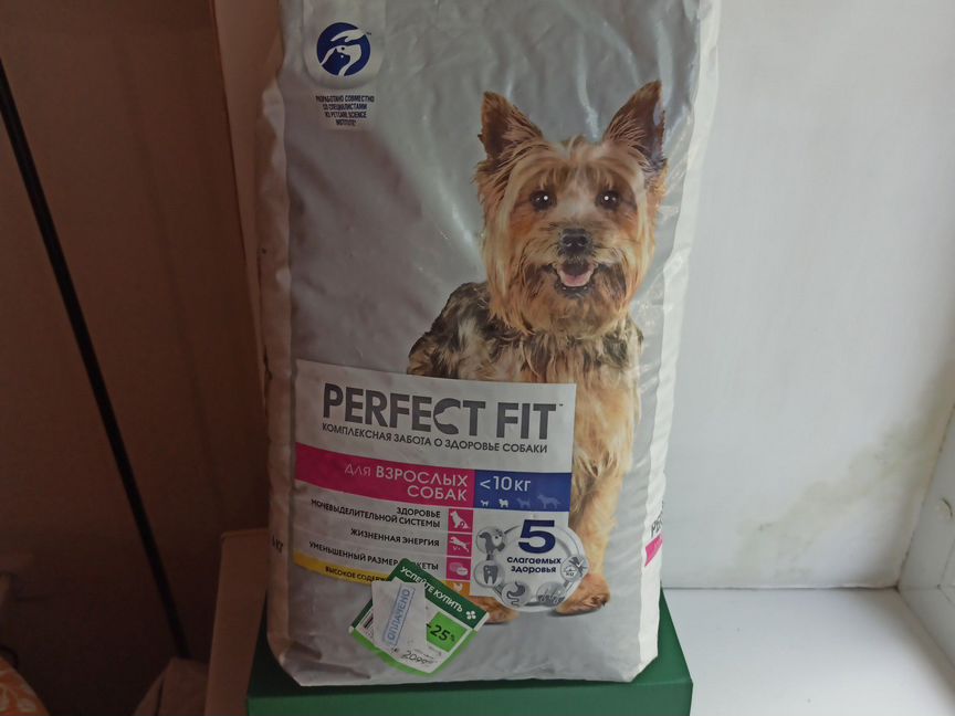 Корм для собак perfect fit 6 кг до 04.2024