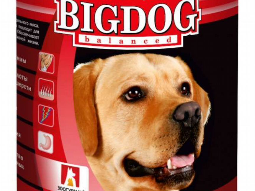 Консервы для собак Зоогурман Big Dog Биг Дог 850 г
