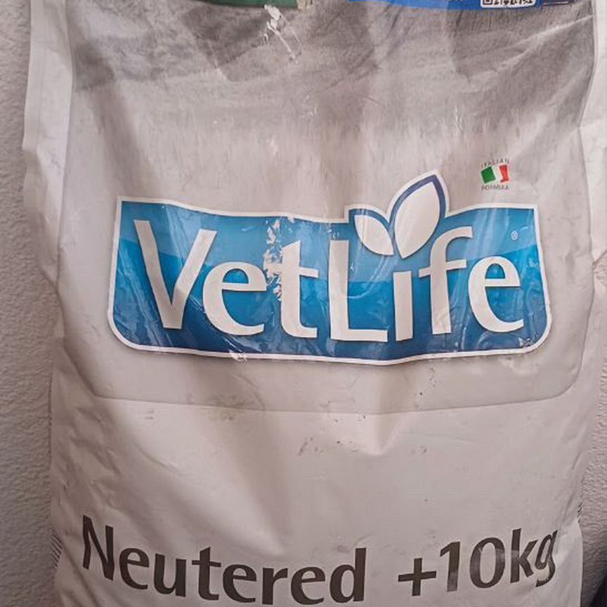 Корм для собак farmina vetlife neutered 12кг