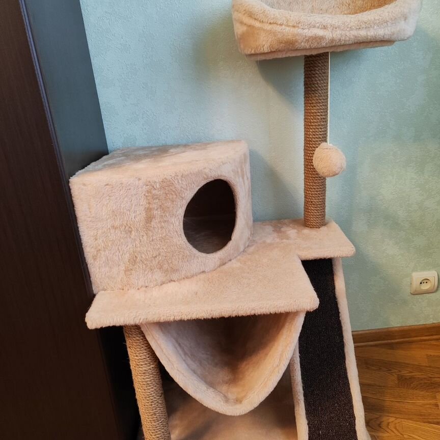 Когтеточка с домиком бу