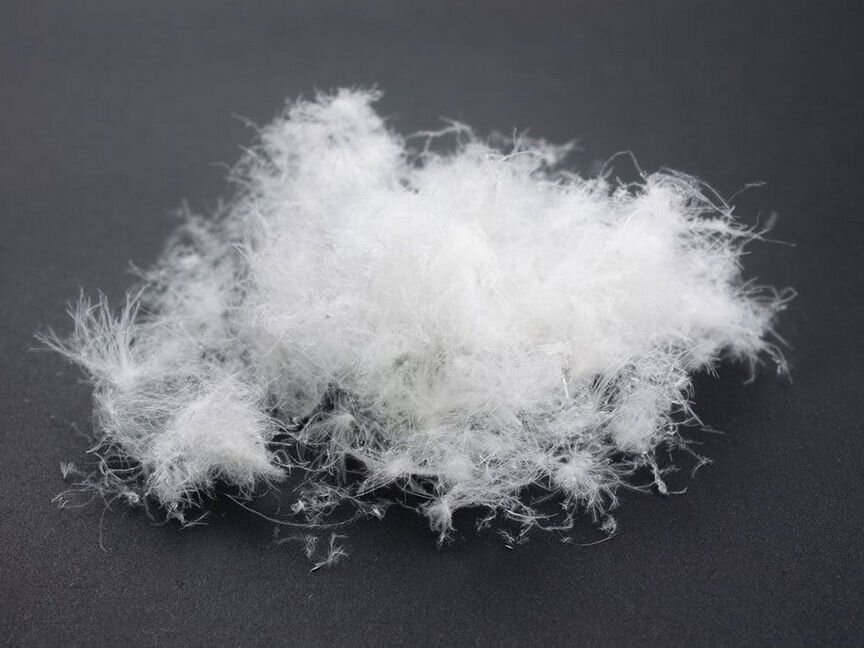 Пух гусиный, белый