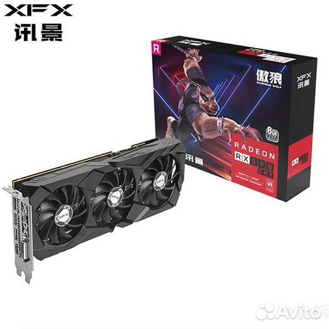 XFX RX 590 GME Glorious Wolf 8GB новая купить в Санкт-Петербурге ...