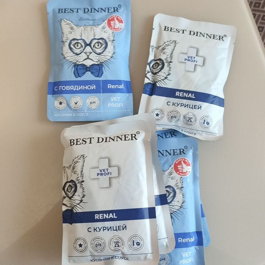 Корм Ренал для кошек best dinner