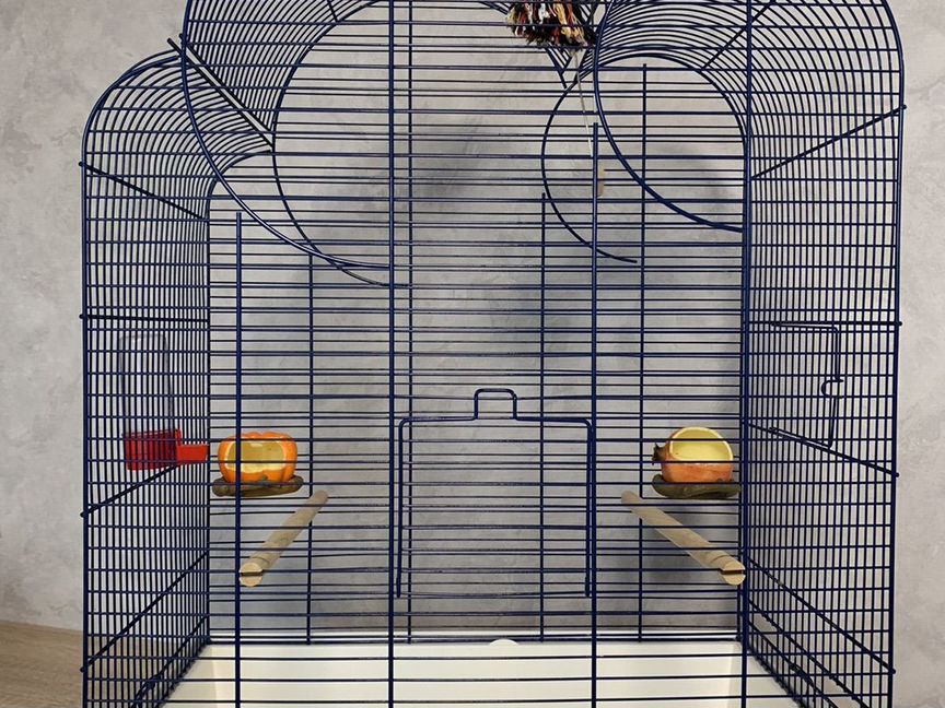 Клетка для попугая б/у inter-ZOO PET products