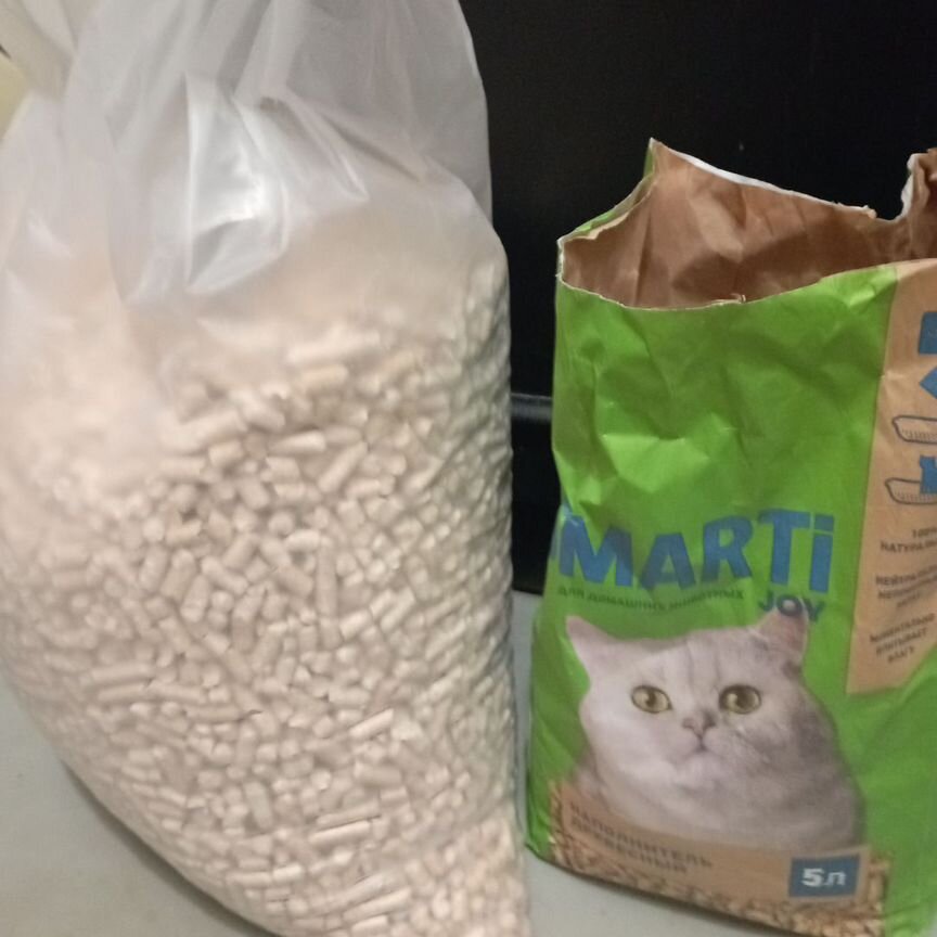 Наполнитель для туалета животных древесный