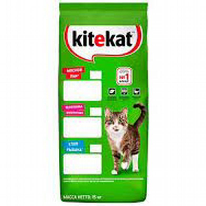 Корм для кошек Kitekat 15 кг