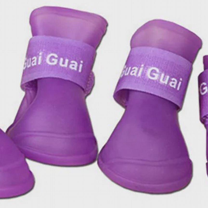 Ботинки для собак "Грызлик Ам", цвет: с