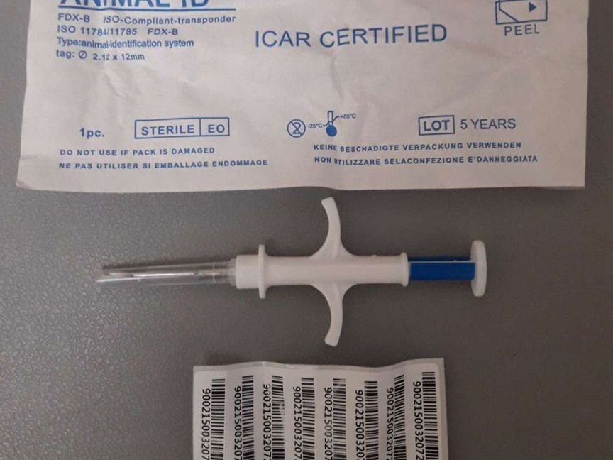 Микро Чипы для животных