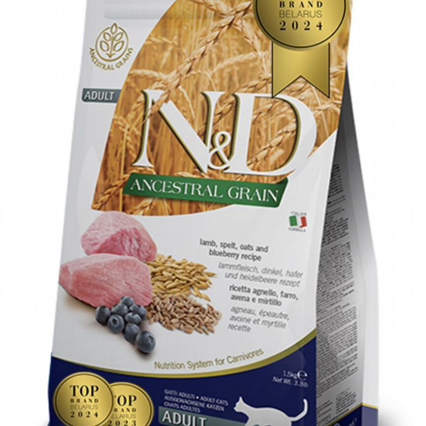 Корм для кошек Farmina N&D Low Grain Adult