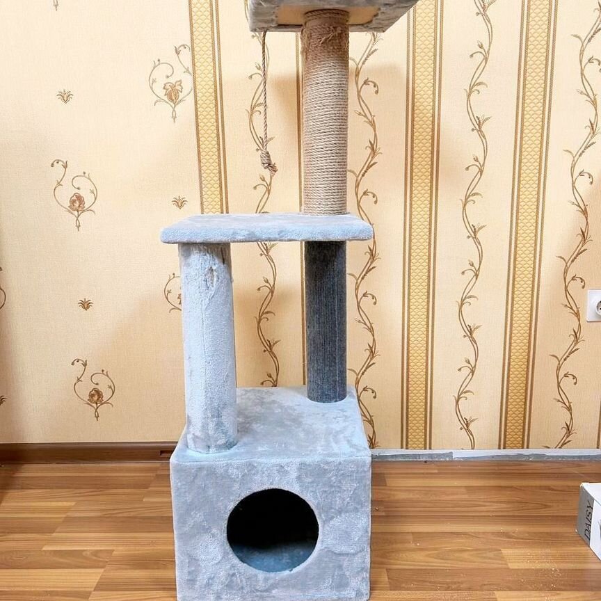 Когтеточка домик для кошки