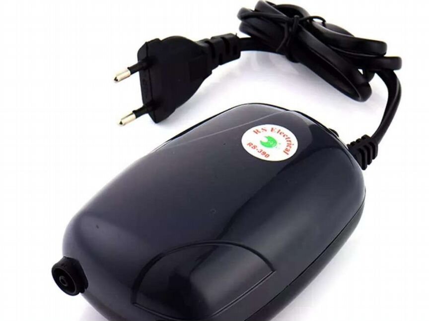 Компрессор для аквариума двухканальный