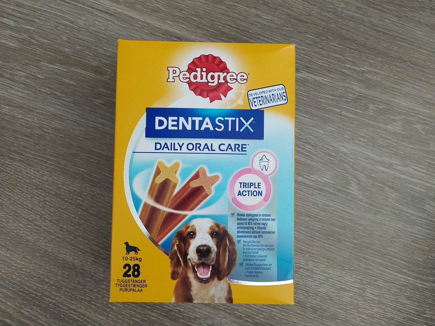 Pedigree Dentastix уход за зубами собак