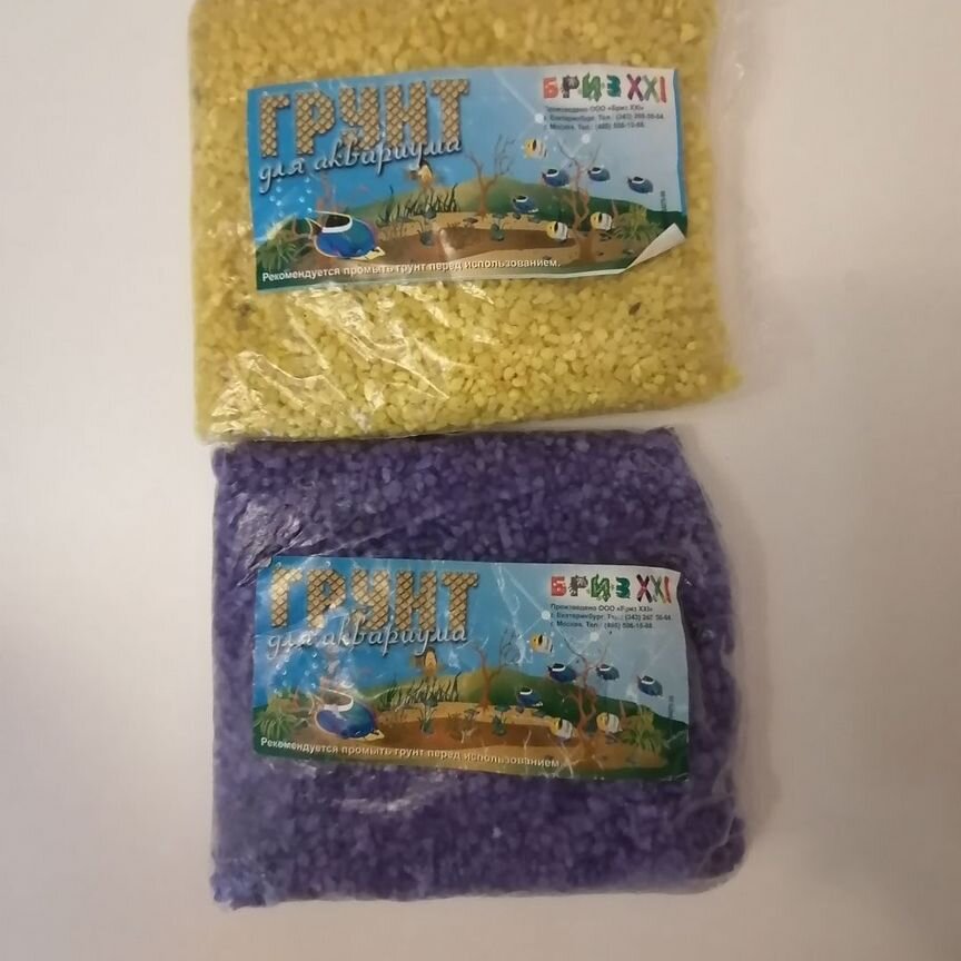 Цветной грунт для аквариума