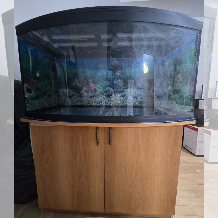 Аквариум с тумбой бу 270 литров