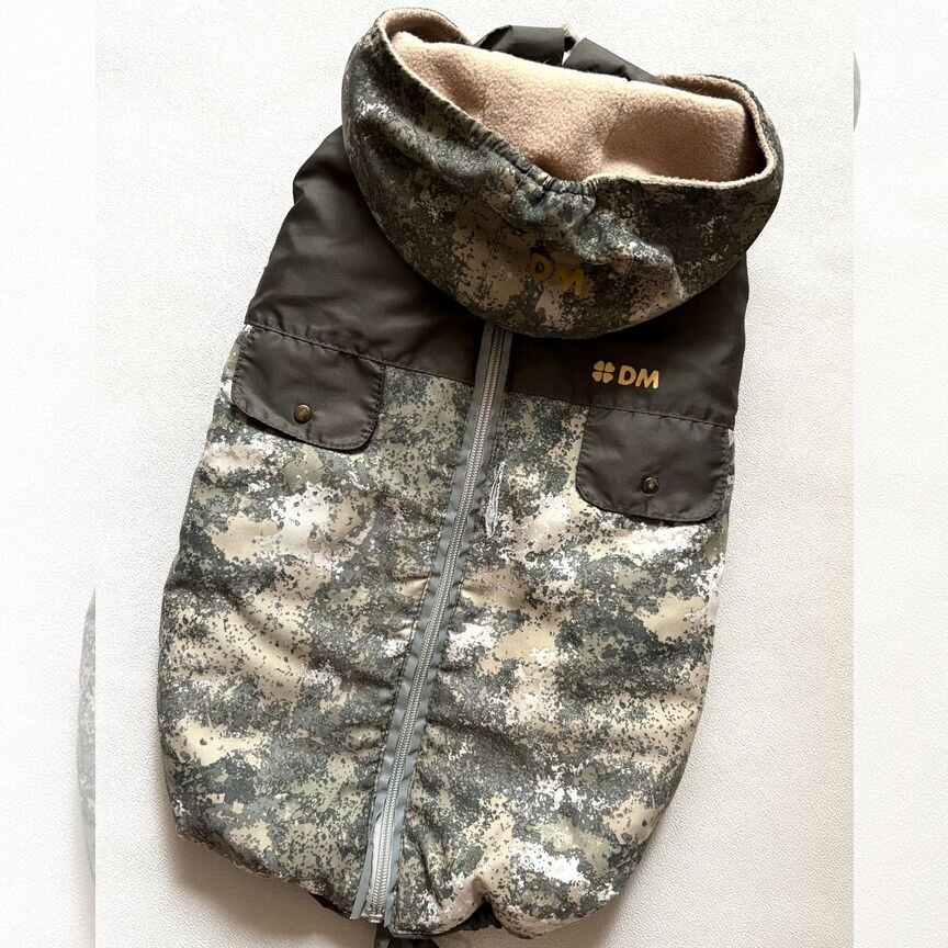 Теплый жилет для собаки