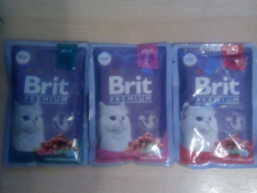 Влажный Корм для кошек brit