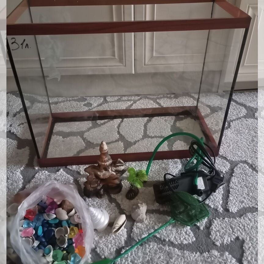 Аквариум 31л   помпа