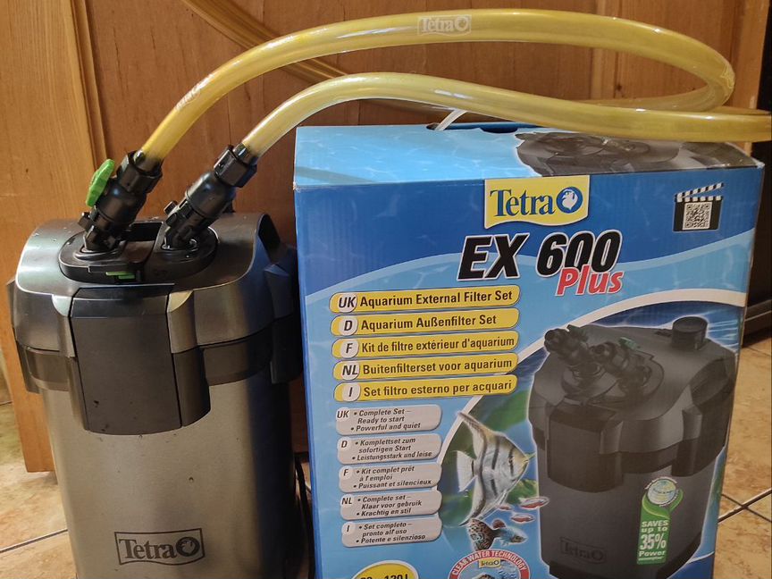 Внешний фильтр для аквариума Tetra EX 600 plus