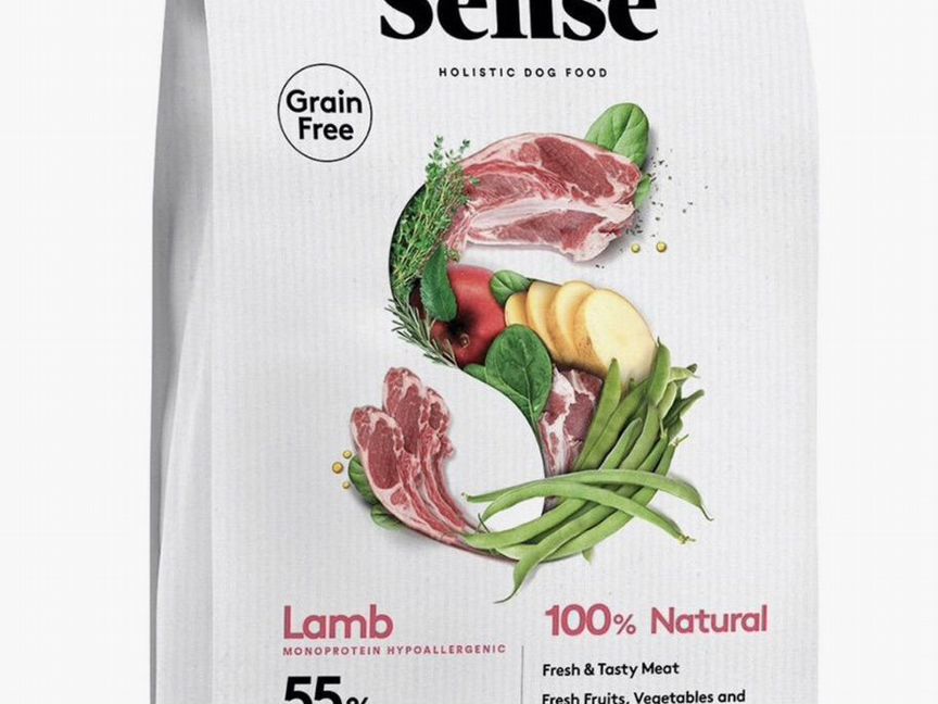 Сухой dibaq Холистик Sense Lamb для собак
