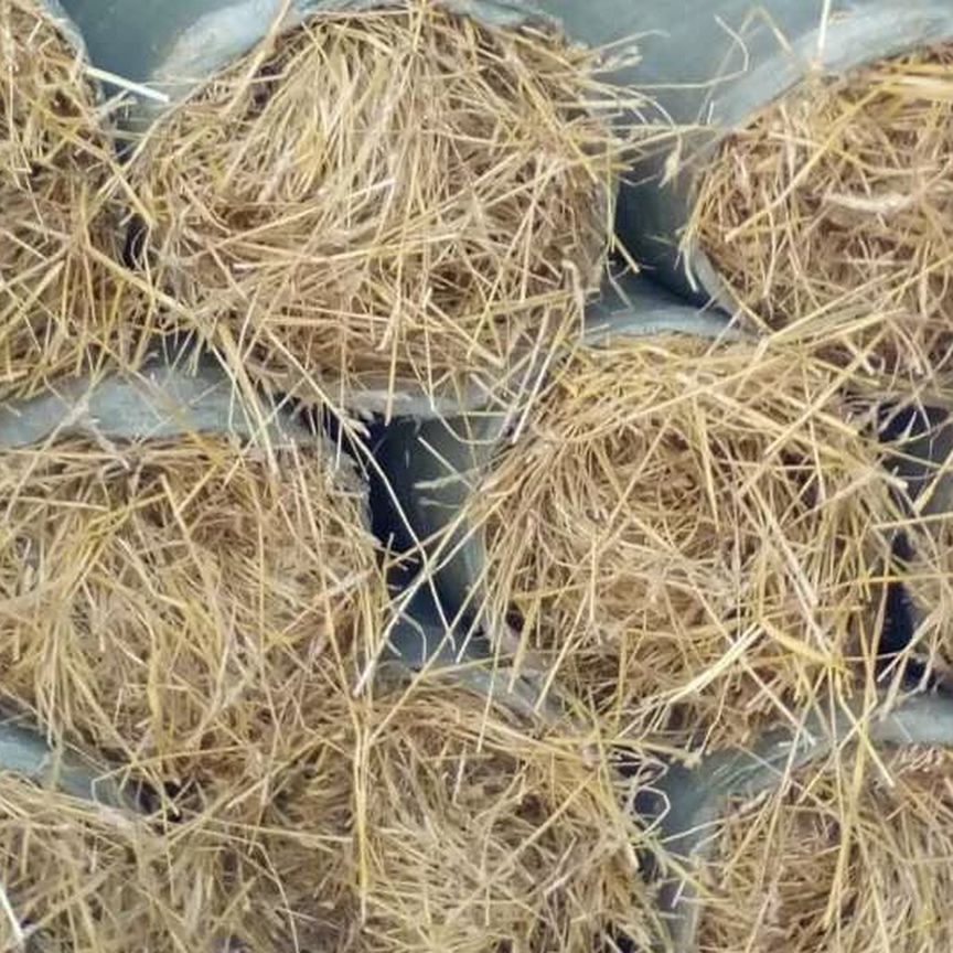 Сено в мешках