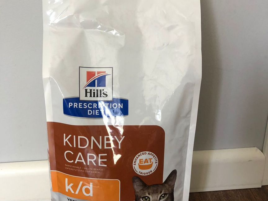 Продам корм для кошек Hill's k/d с курицей 1,5 кг