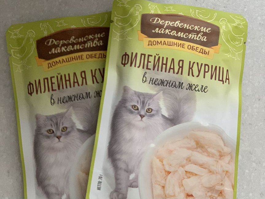 Деревенские лакомства корм для кошек