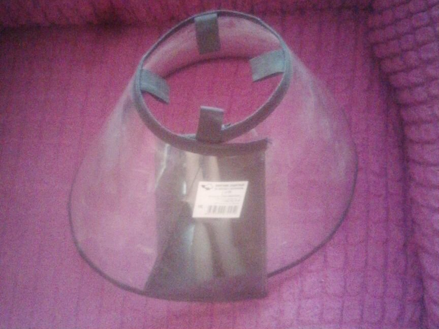 Воротник с ошейником для собаки