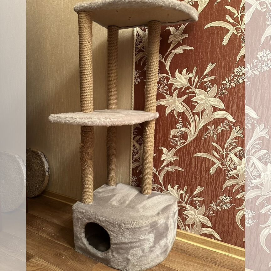 Когтеточка с домиком бу